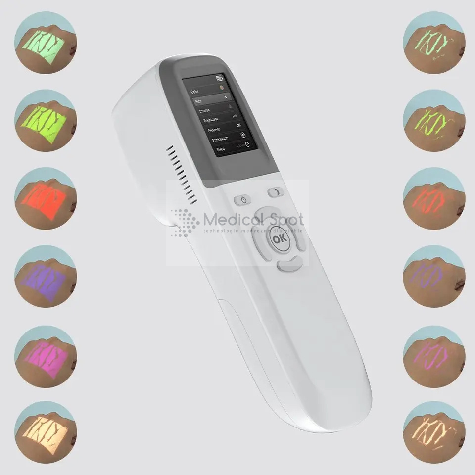 Skaner żył powierzchniowych Vein Finder Q 600MS. Stojak mobilny w ...